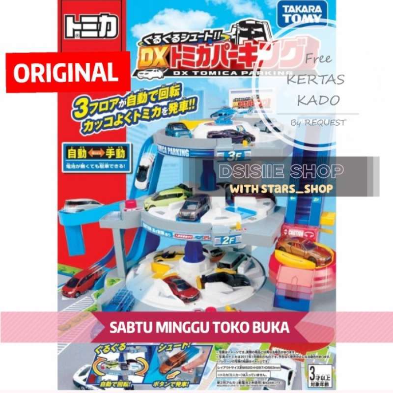 Promo Takara Tomy Dx Parking Tomica Original - Mainan Track Mobil Exclusive Diskon 17% di Seller ...