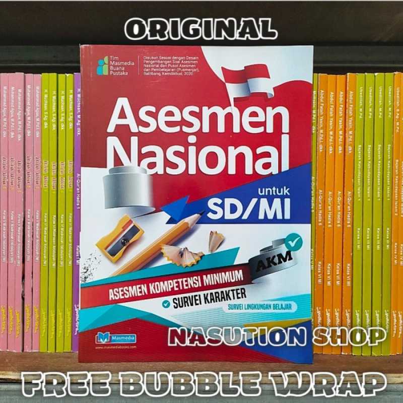 Promo Buku Asesmen Nasional Untuk SD/MI Masmedia AKM - Buku Soal ...