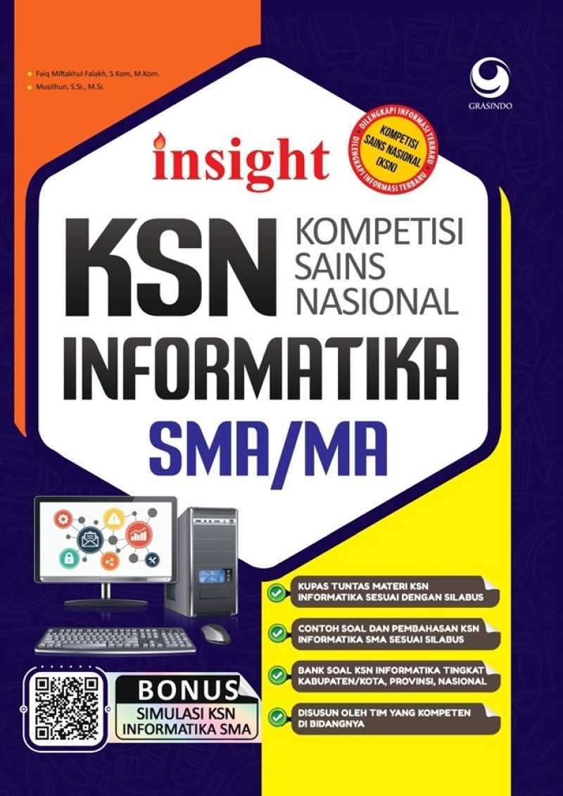 Promo Buku INSIGHT KSN (Kompetisi Sains Nasional) Informatika SMA Diskon 14% di Seller ILVA ...