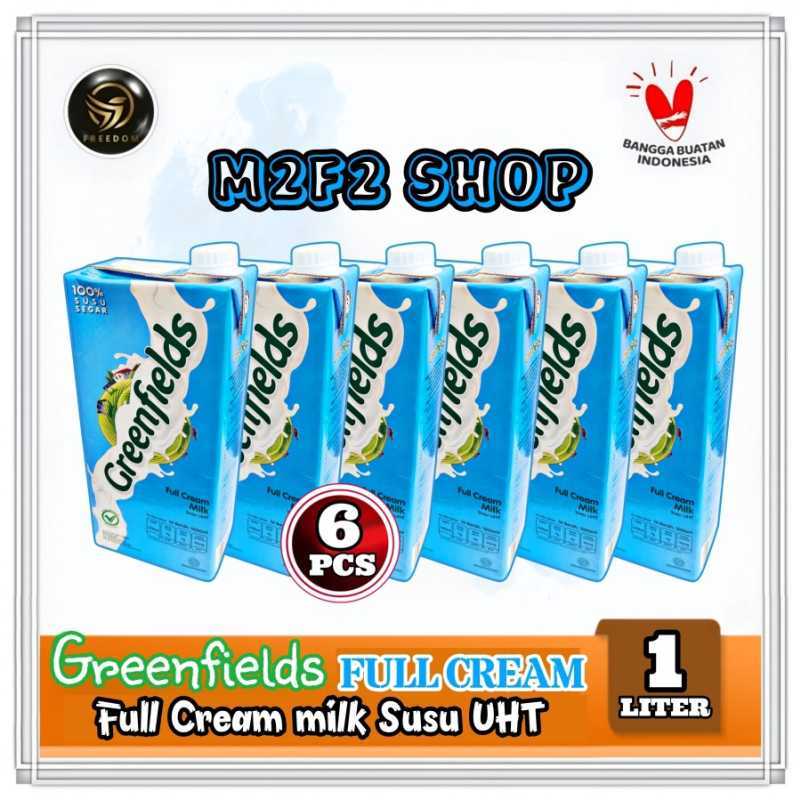 Promo Greenfields Susu Kotak UHT Full Cream Milk | Plain - 1000 ml (Kemasan 6 Pcs) Diskon 17% di ...