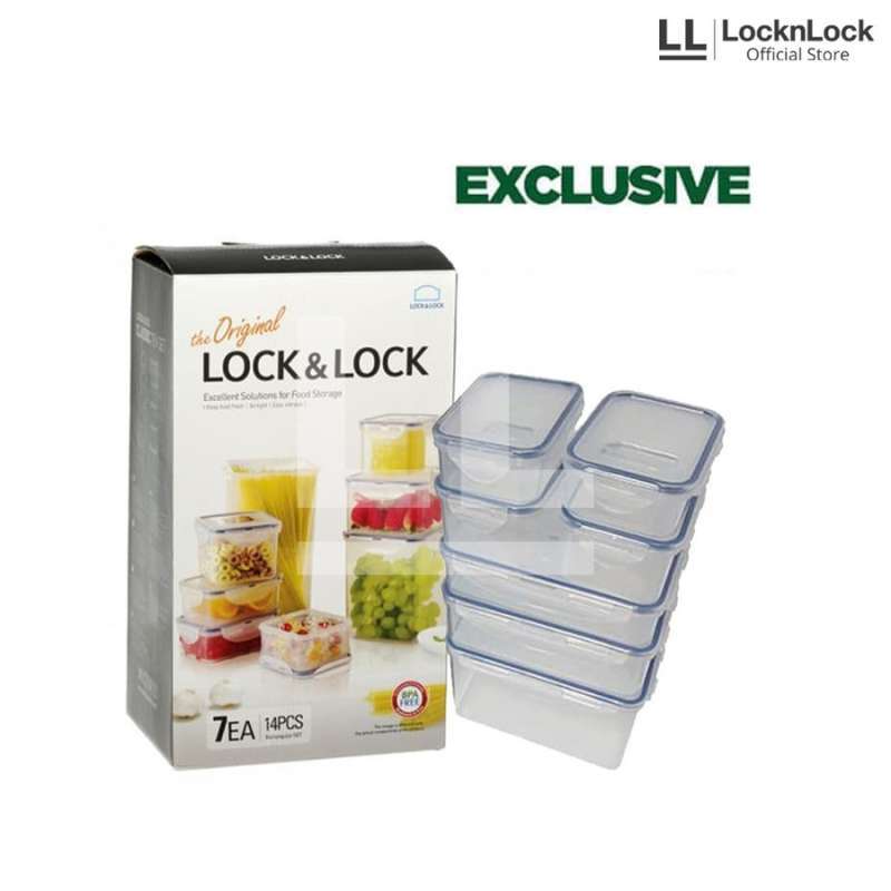 Jual LocknLock - Exclusive Kotak Makan - Gift Set 7PCS (HPL818CS7) di ...