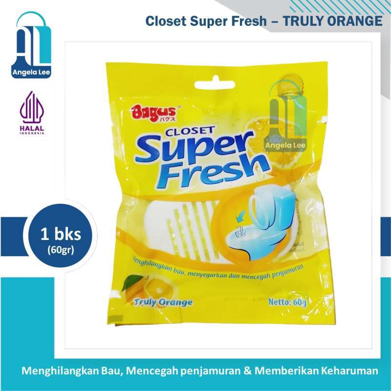 Jual Bagus Closet Super Fresh Kamper Pengharum Kloset Duduk Toilet 60gr ...