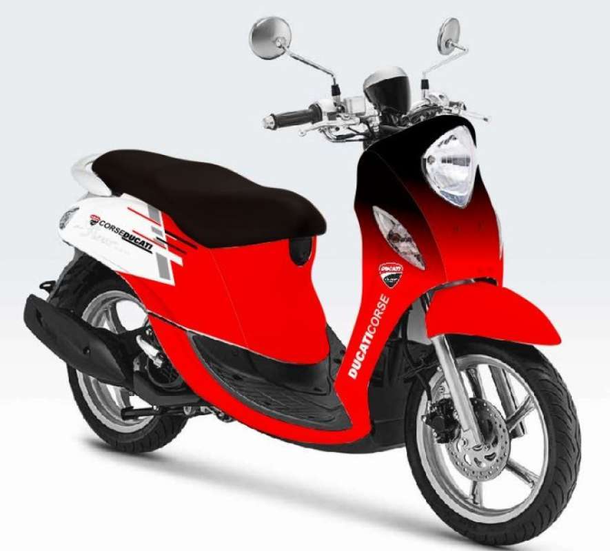 Jual Stiker Dekal Sticker Full Body Decal Motor Yamaha Fino 125 Fi ...