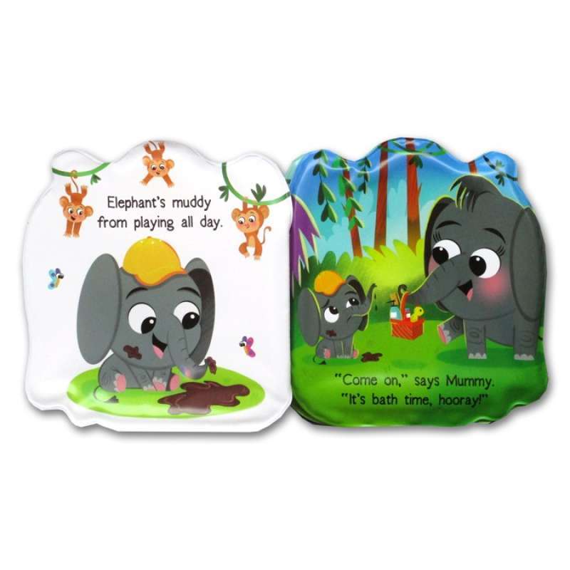 Promo Elephant Bath Time Buddies - Squeaky Bath Book Diskon 5% di ...