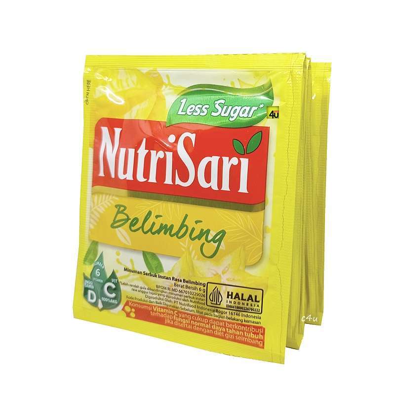Promo NUTRISARI Less Sugar - Minuman Serbuk - PAKET 5 SACHET / NUTRI ...
