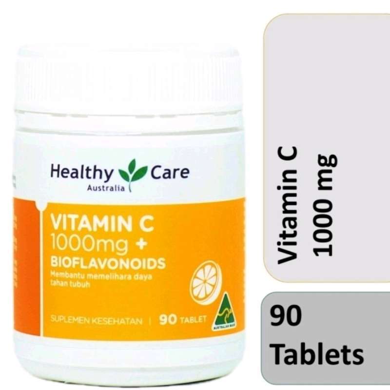Jual Healthy Care Vitamin C 1000mg 1000 Mg 90 Tablets Vitamin-c C1000 C ...
