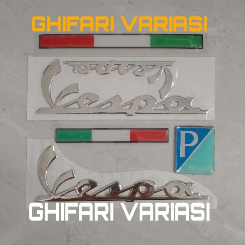 Jual EMBLEM/LOGO/STIKER Motor Uwinfly T3 Super Tulisan Vespa ...