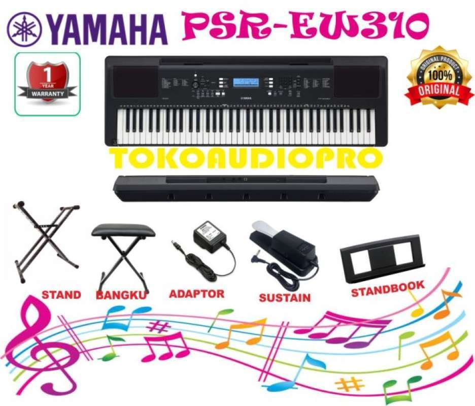 Jual Yamaha Psr Ew300 Ew-300 Ew 300 Keyboard Paket Di Seller Gamelan ...
