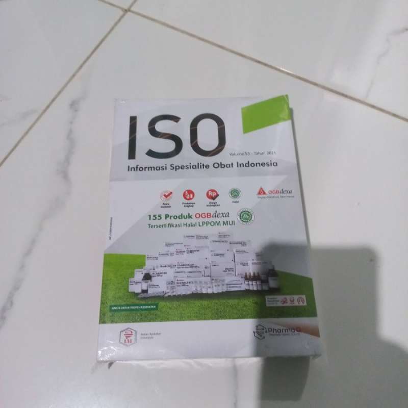 Promo Buku Iso Obat Volume 53 Tahun 2021 2022 Diskon 29% di Seller ...