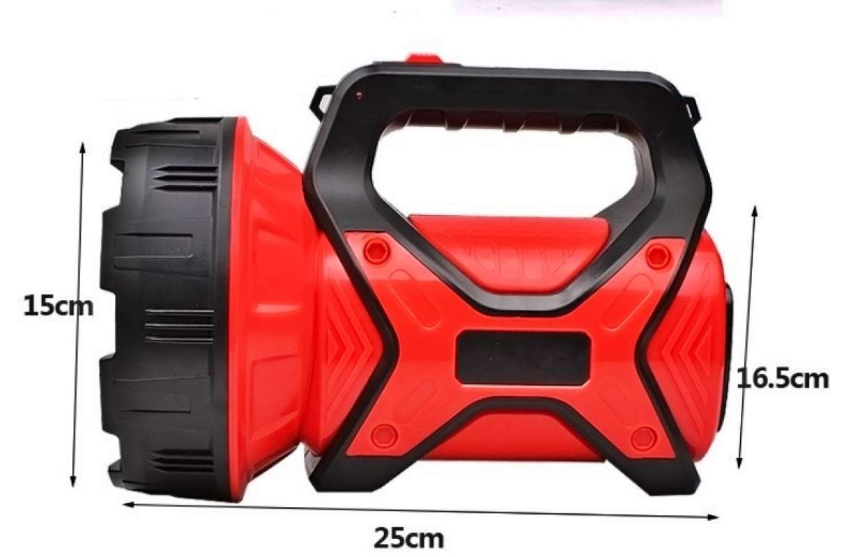 Jual Aoki Senter Tangan Led Lampu Emergency Rechargeable Besar Terang ...