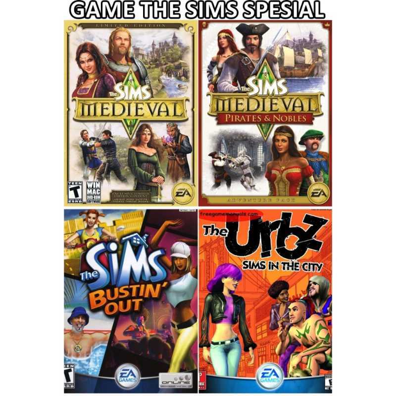 Promo The Sims Spesial Game untuk Komputer PC Laptop KOLEKSI LENGKAP ...