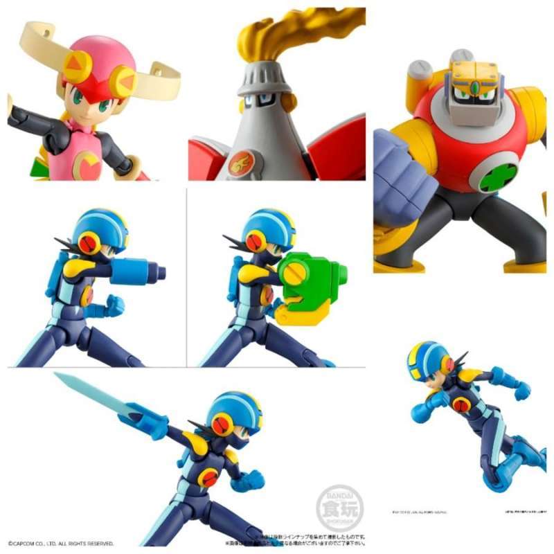 Jual SMP Kit Make Pose Megaman.exe Megaman exe bandai Model Kit di ...