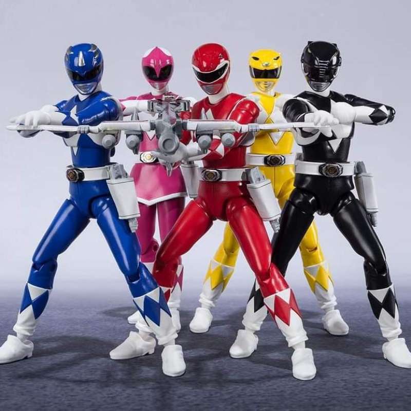 Jual Shodo Super Sentai Zyuranger Mighty Morphin Power Rangers Bandai ...
