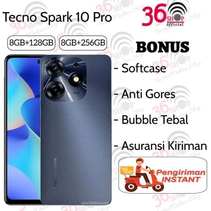 Jual Tecno Spark 10 Pro 8/256gb Garansi Resmi 1 Tahun Di Seller 36 Shop ...