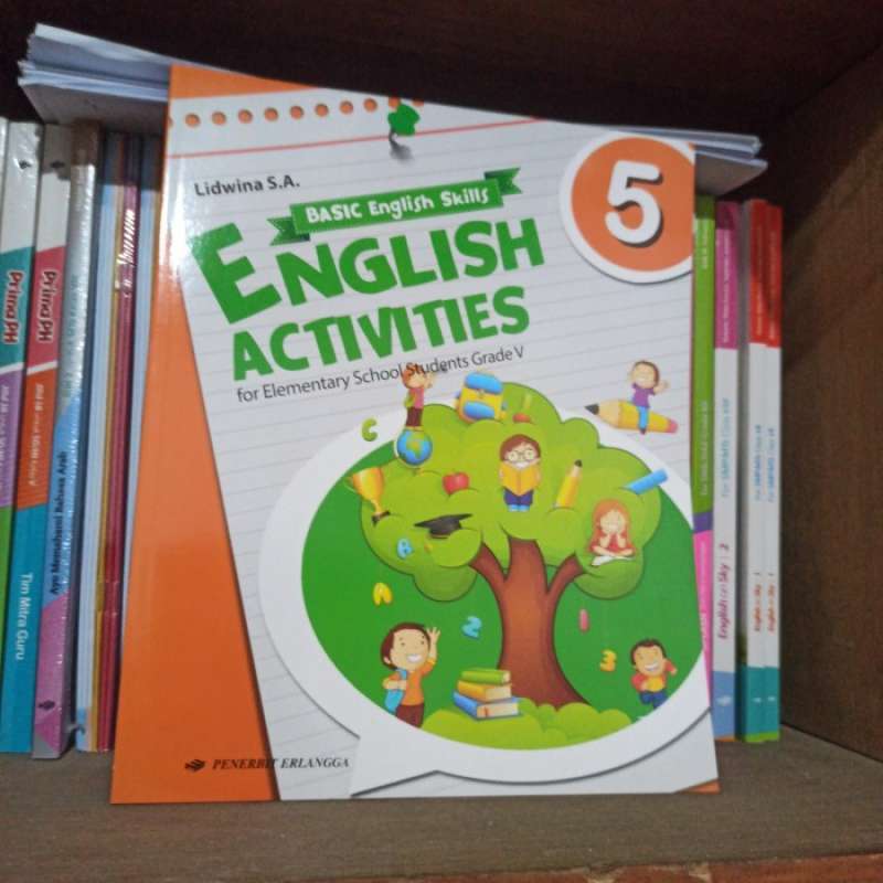 Jual English Activities Kelas 5 Erlangga Original Harga Termurah Agustus 2024 | Blibli
