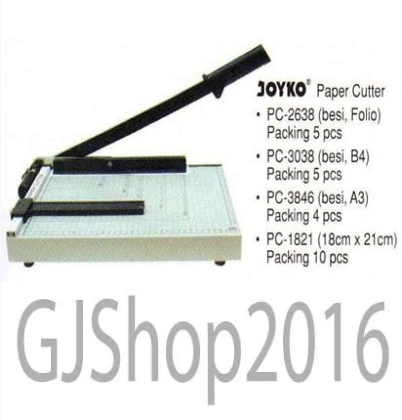 Promo Alat Pemotong Kertas B4 Paper Cutter B4 Joyko Pc 3038 Diskon 23
