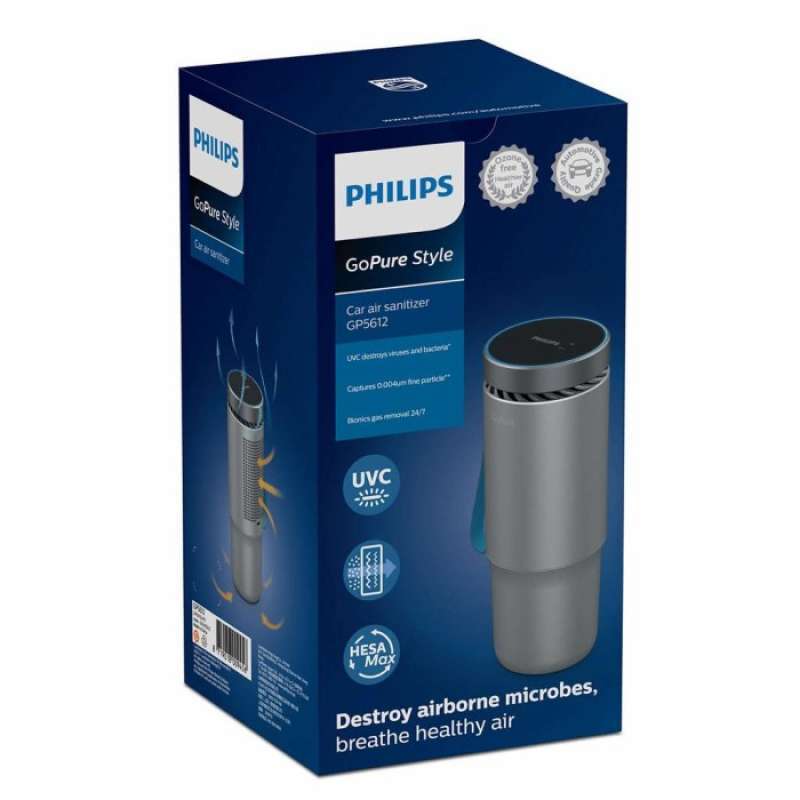 Promo Philips Air Purifier Mobil Go Pure Gp 5611, Gp 5612 Diskon 23% di ...