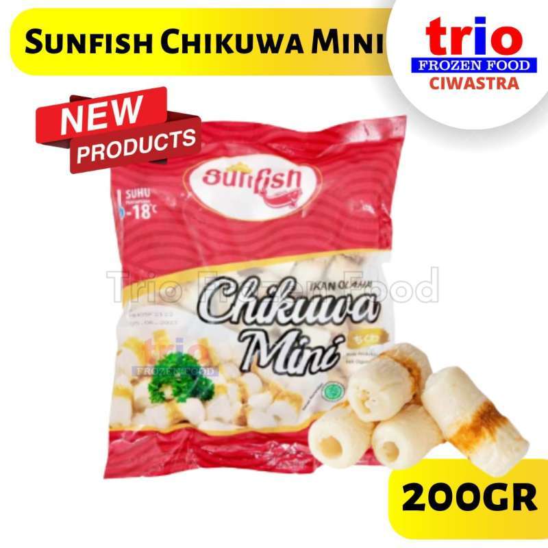 Jual SUNFISH Chikuwa Mini 200gr di Seller Trio Frozen Ciwastra ...