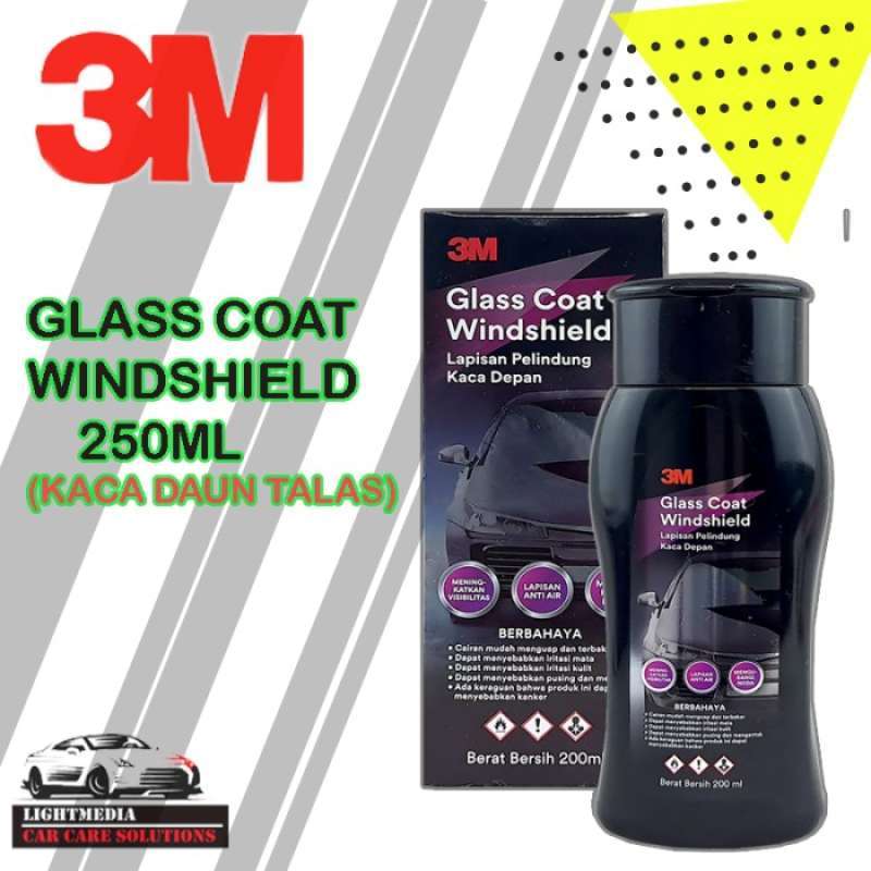 Promo 3M Glass Coat Windshield / Cairan Pelindung kaca mobil Diskon 23% ...