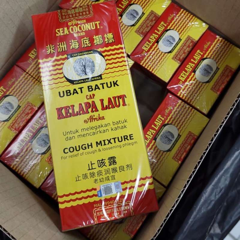 Promo obat batuk cap kelapa laut afrika/ obat batuk berdahak Diskon 21% ...