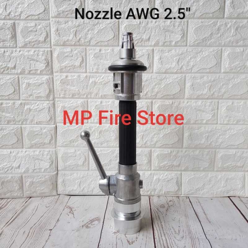 Promo Fire Hose Spray Jet Nozzle Pemadam 2.5 Inch Machino Awg Variable ...