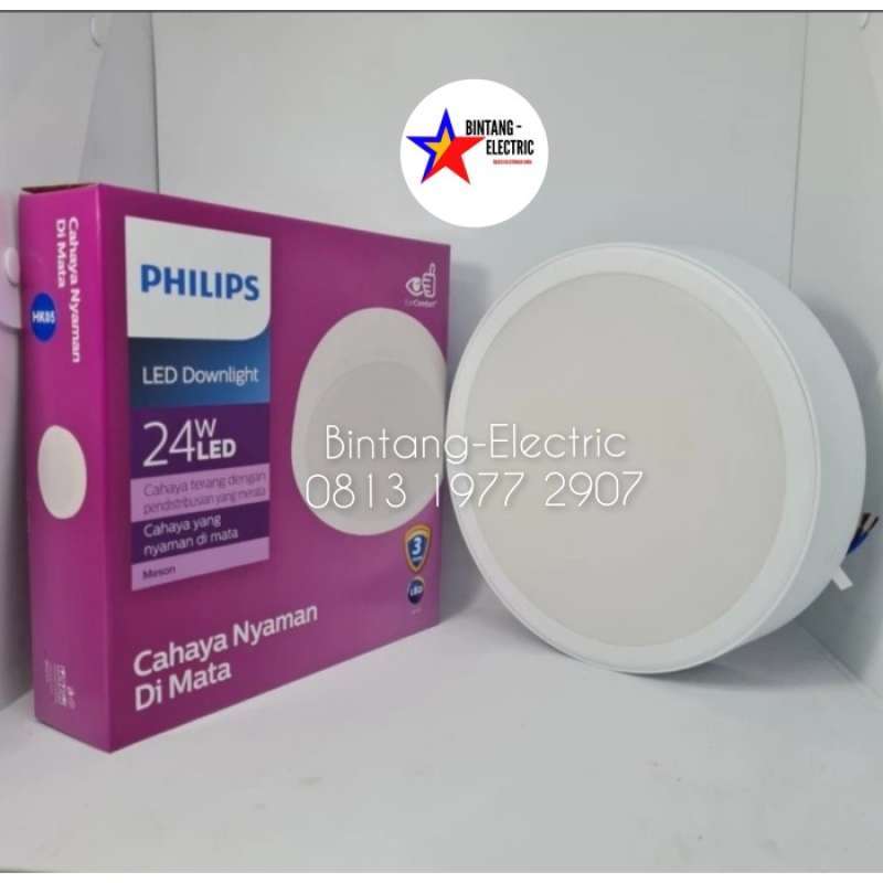 Promo Lampu Downlight LED OB (Outbow) Philips 24 watt Diskon 23% di Seller Cuanz Store ...
