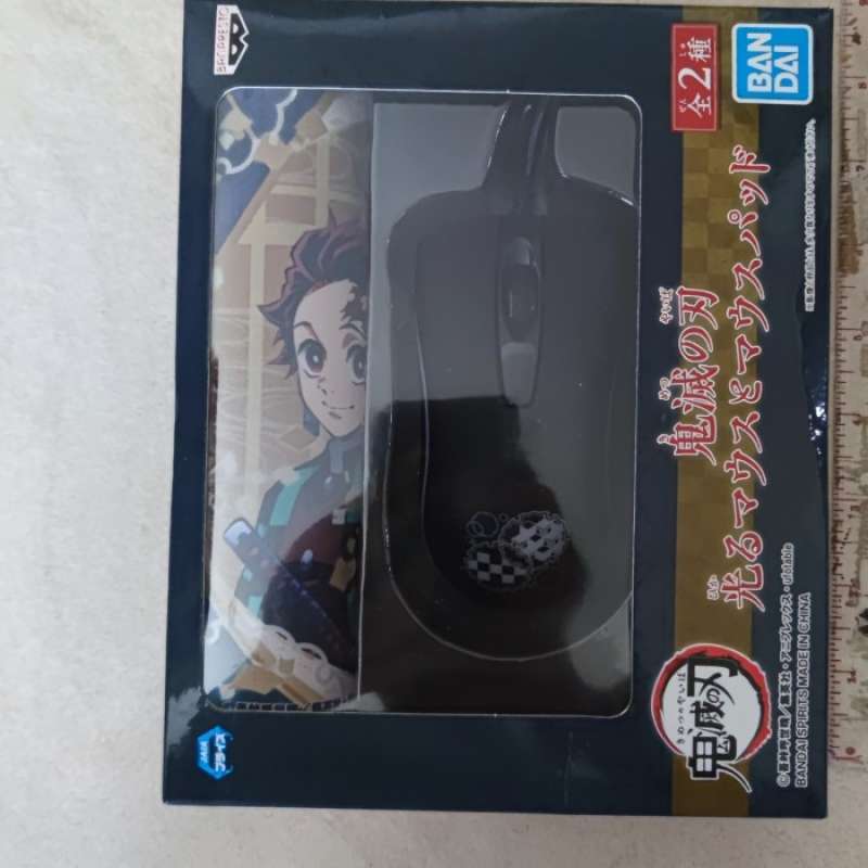 Promo Banpresto Bandai Tanjiro Kamado Demon Slayer Mouse & Mousepad ...