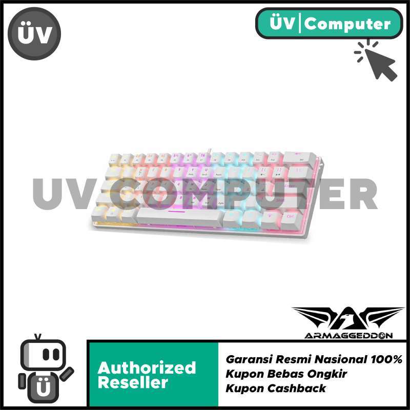 Jual Mechanical Keyboard Gaming Armaggeddon MKA-1C NEO Psychswift 60% ...