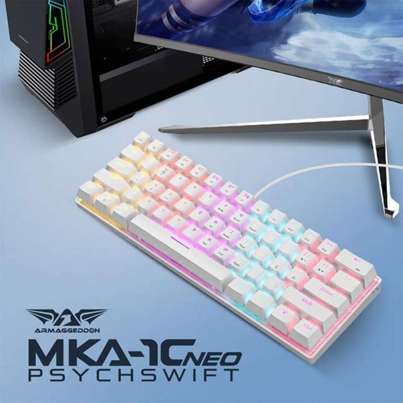 Jual Mechanical Keyboard Gaming Armaggeddon Mka-1c Neo Psychswift 60% ...