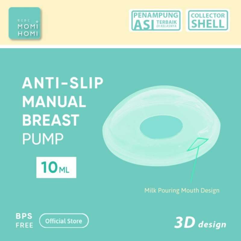 Promo MOMI HOMI Breast Milk Collection Shell wadah penampung susu asi ...