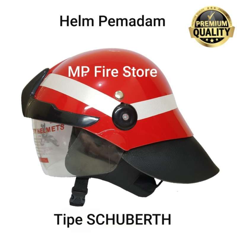 Promo Fire Helmet Helm Damkar Scerth F220 Merah Red Pemadam Kebakaran ...