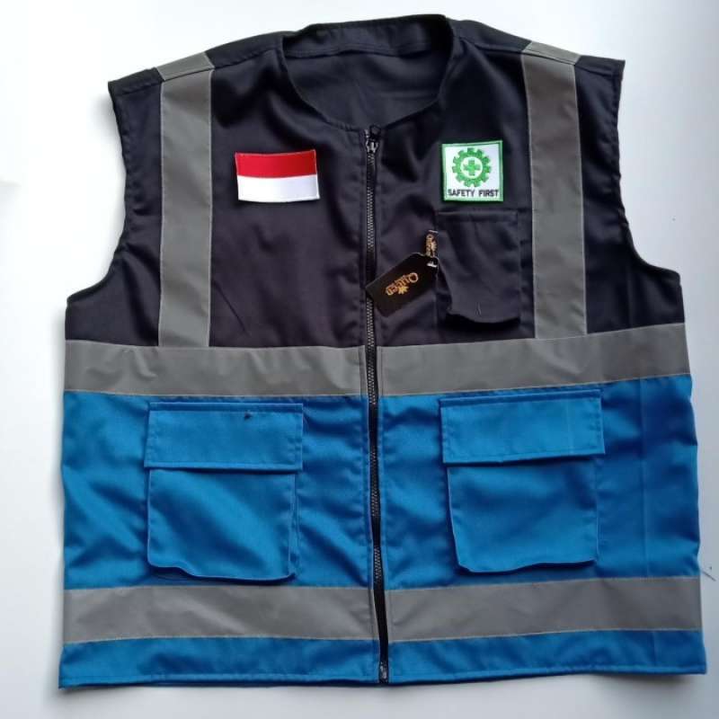 Jual Rompi Safety Kombinasi Logo Kat A Request Kerah Di Seller Ksm ...