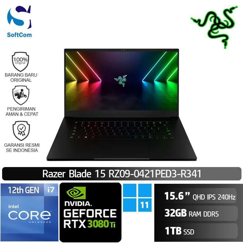 Jual Razer Blade 15 Gaming Laptop Original Murah - Harga Diskon Mei ...