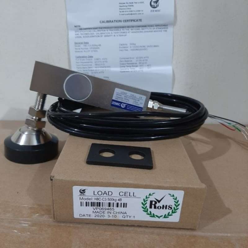 Promo Loadcell zemic H8C cap 250kg / load cell zemic h8c-c3 shear beam ...