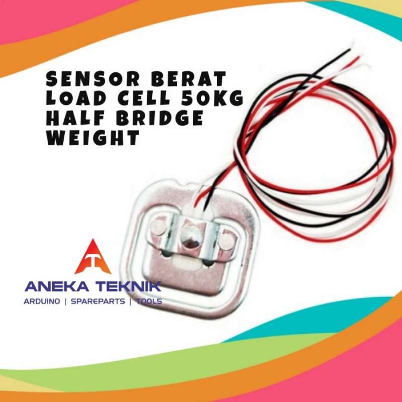 Promo Half Bridge Weight - Sensor Berat Load Cell 50 KG - Multicolor ...