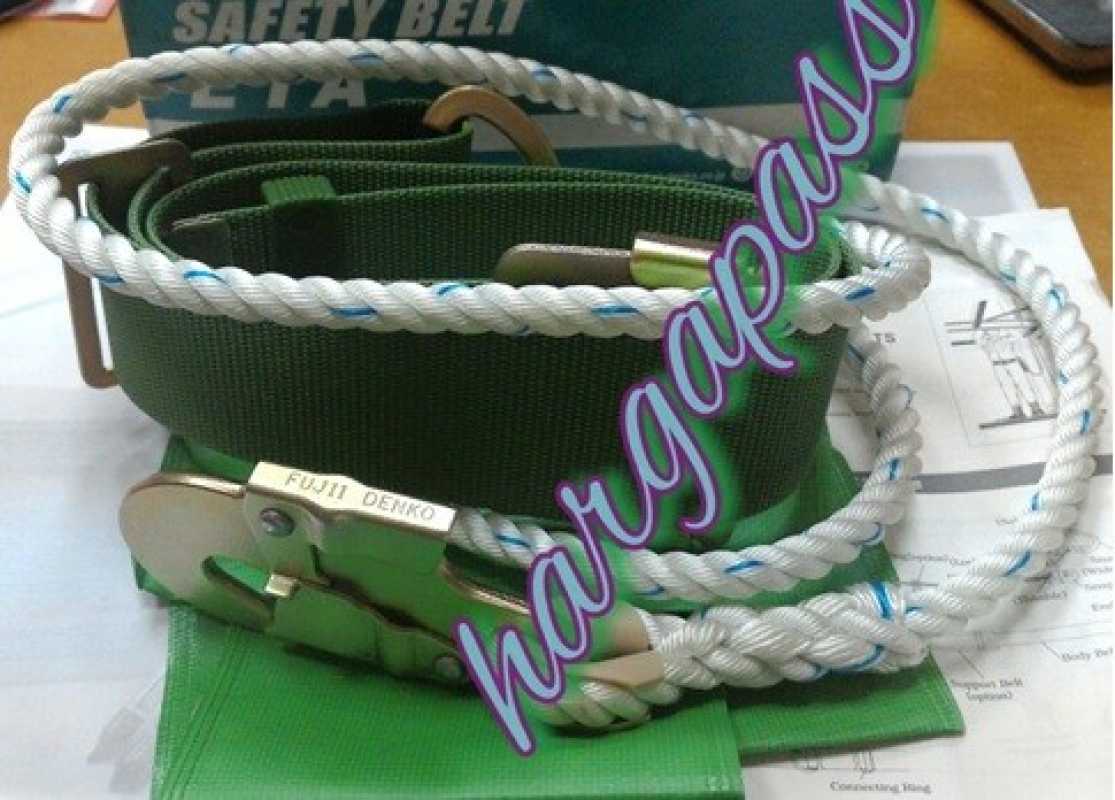 Promo Fuji Denko Body Harness,Sabuk Pengaman,Safety Belt Tsuyoron Eta ...