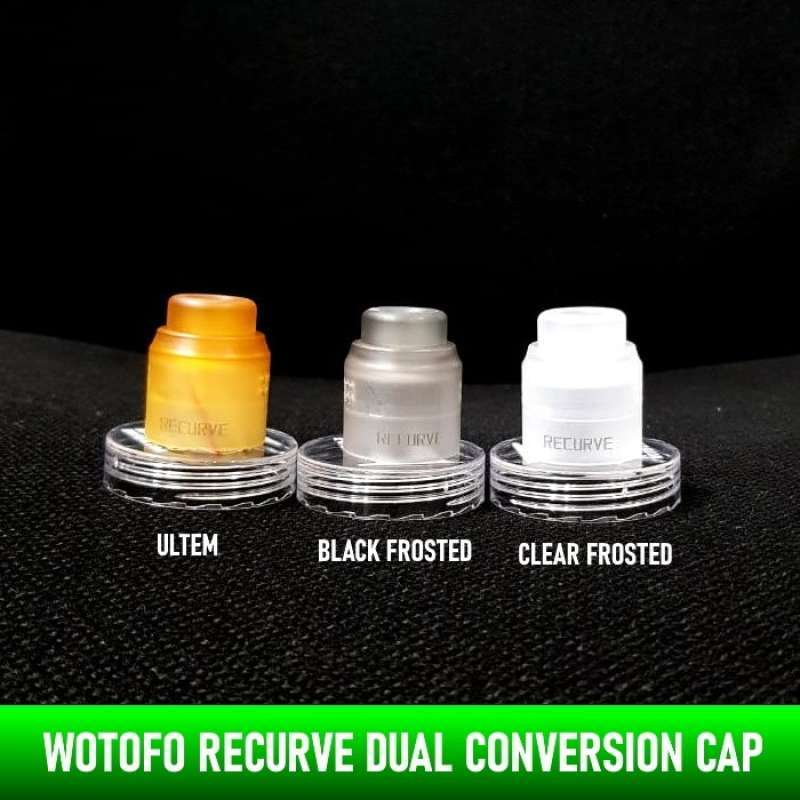 Jual Wotofo Recurve Rda 24 Mm Conversion Cap Authentic Di Seller Raja ...