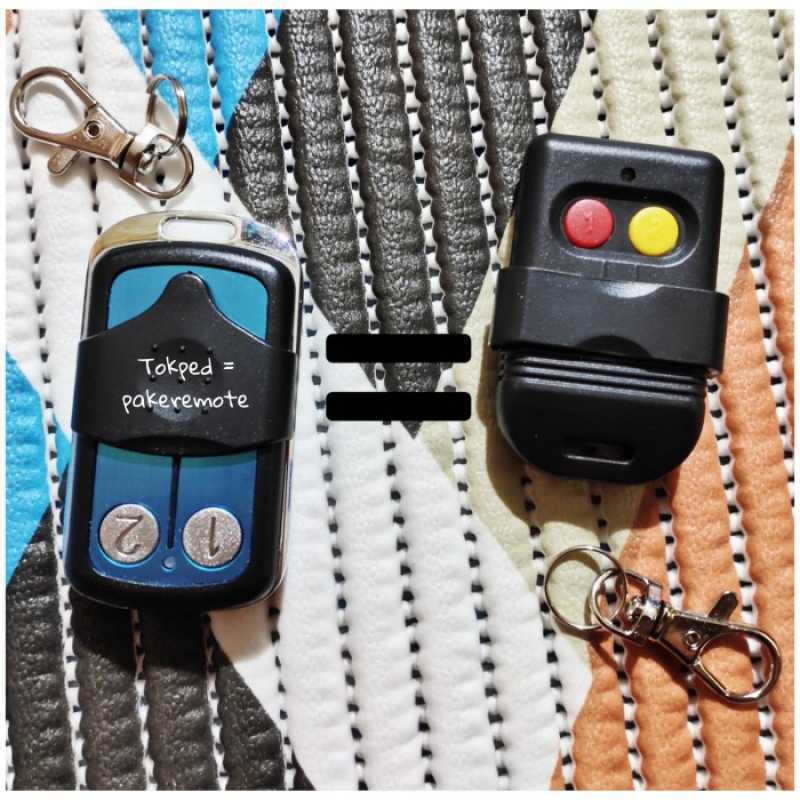 Jual Remote Pagar Gerbang Sliding Gate Otomatis 330Mhz Dipswitch 2 ch ...