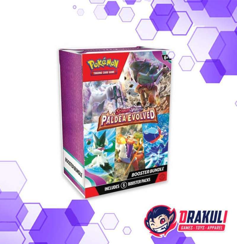 Jual TCG Pokemon Scarlet & Violet Paldea Evolved SV2 Booster Bundle ...