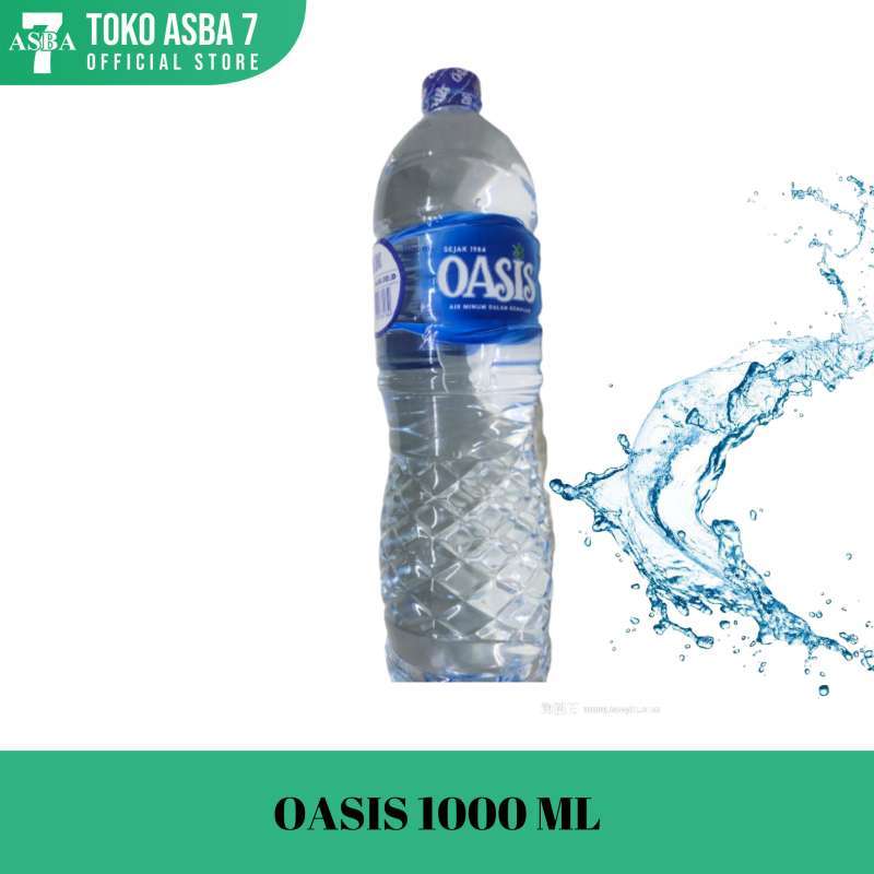 Jual Oasis Air Mineral 1000ml Di Seller Toko Asba7 - Bidaracina, Kota ...