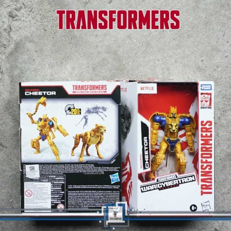 Promo Transformers WFC Trilogy Maximal Cheetor Beast Wars War For ...