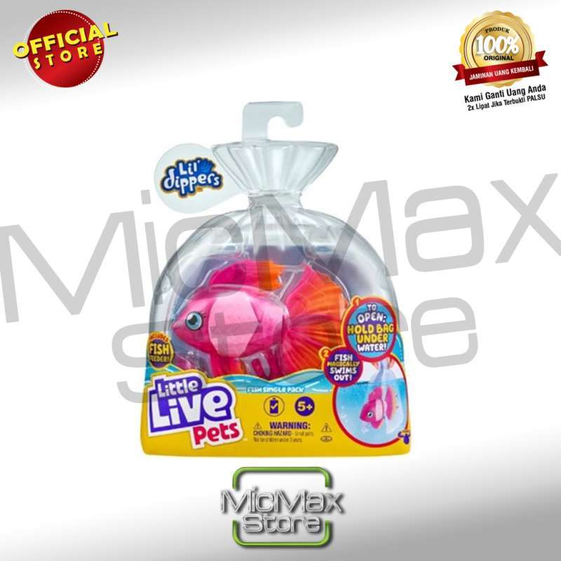 Jual Little Live Pets Lil Dippers Fish S3 Single Pack MS26405 di Seller ...