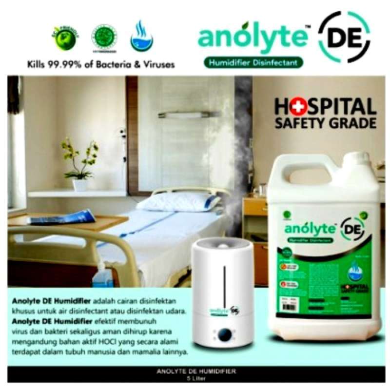 Jual Air Desinfektan Humidifier Diffuser Rumah Sakit Anolyte Derigen ...