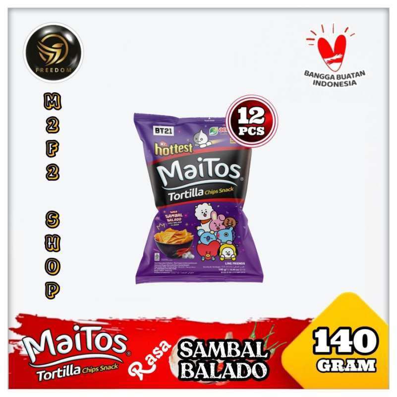 Jual Mr Hottest Maitos Snack Keripik Jagung Semua Rasa - 140 Gr ...