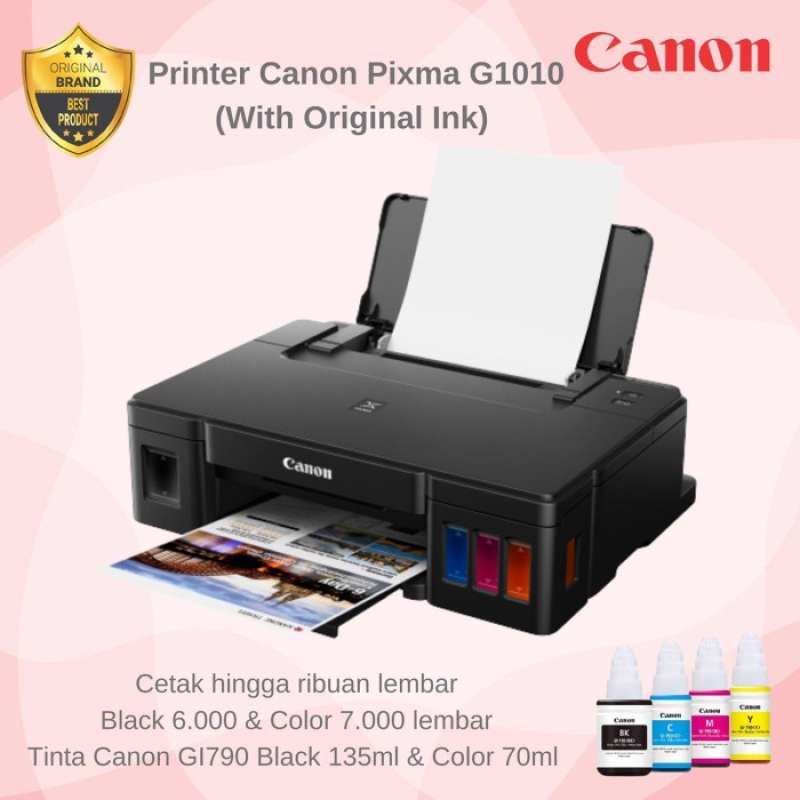 Promo Printer Canon Pixma G1010 / G1010 Inkjet Printer Single Function ...