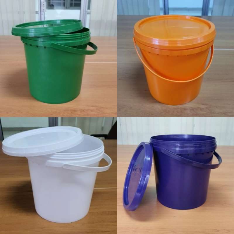 Promo (Khusus Sicepat Kargo / Rex10) Ember Plastik / Pail 4 Liter / 4.5 ...