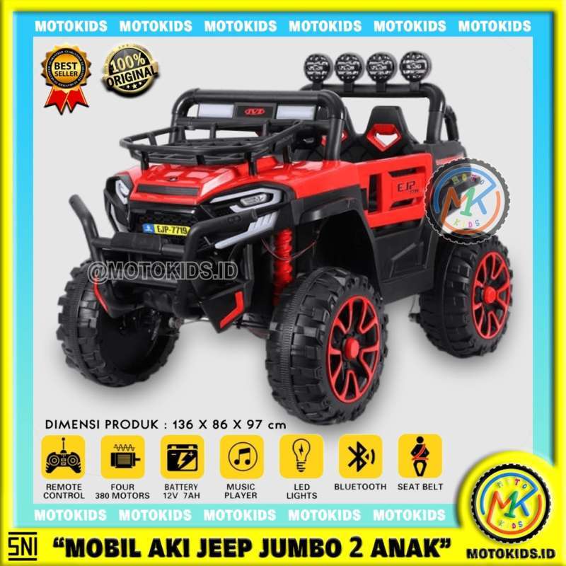 Jual Mobil Aki Jeep Aki Anak Original Exotic Pacific Jeep 4wd 4x4 Jeep ...