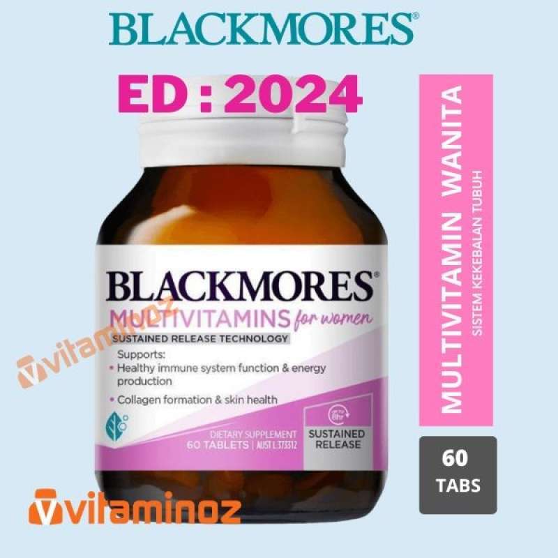 Jual Blackmores Multivitamin Women Men For 50+ Sustained Release - 60 Tab Di Seller Vitaminoz ...