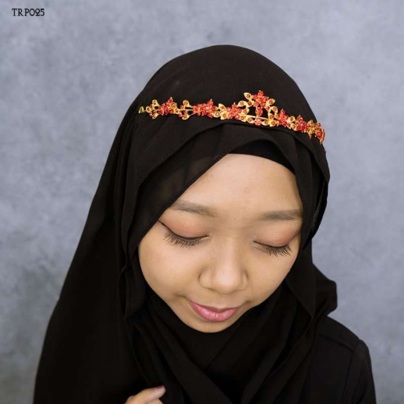 Promo [Ready Grab] Hairpiece Mini Crown Hijab Modern Wedding Asesoris ...