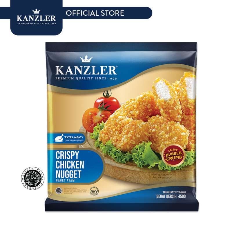 Promo Kanzler Nugget Crispy 450 Gram | Chicken Nugget Crispy Original ...